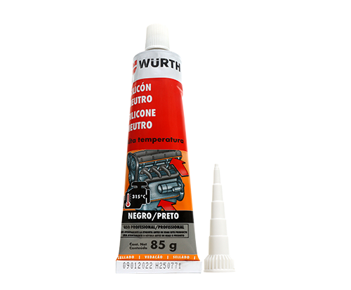 SILICON NEUTRO NEGRO 85G | 00890 321 185 | Würth México