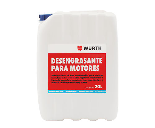 DESENGRASANTE PARA MOTORES 20L | 00893 118 20 | Würth México