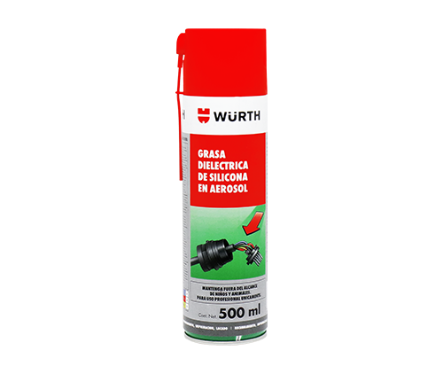 GRASA DE SILICONA EN SPRAY 500ML | 00893 223 | Würth México